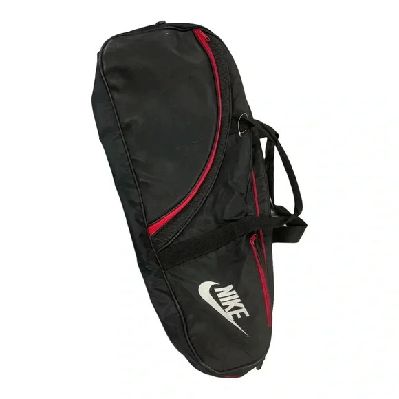 Nike | Games | Rare Vintage Nike Tennis Bag Racquet Racket Bag Black ...